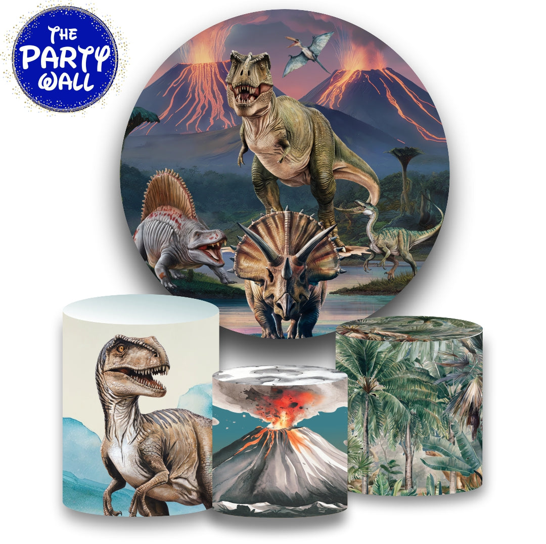 Dinosaurios - Fundas para set + 2 complementos – The Party Wall Store