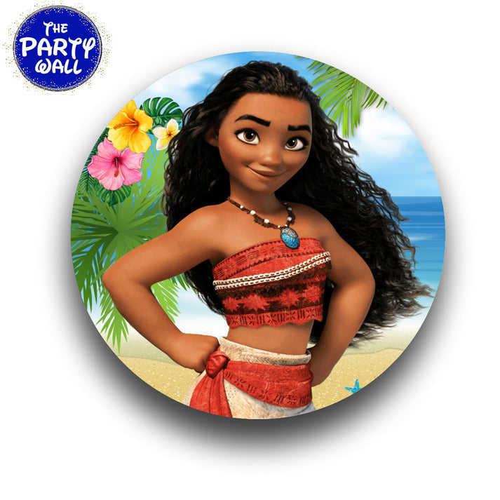 Moana - Funda para mampara circular – The Party Wall Store