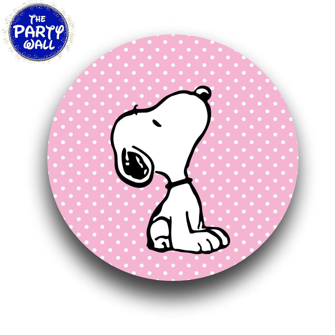 Snoopy - Funda para mampara circular – The Party Wall Store